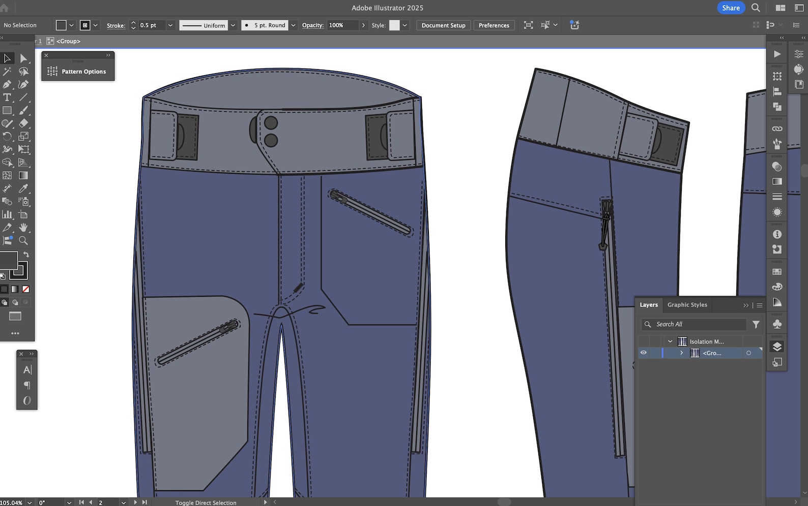 Snow Pants Vector Illustrations Set – Customizable Bottoms From ...