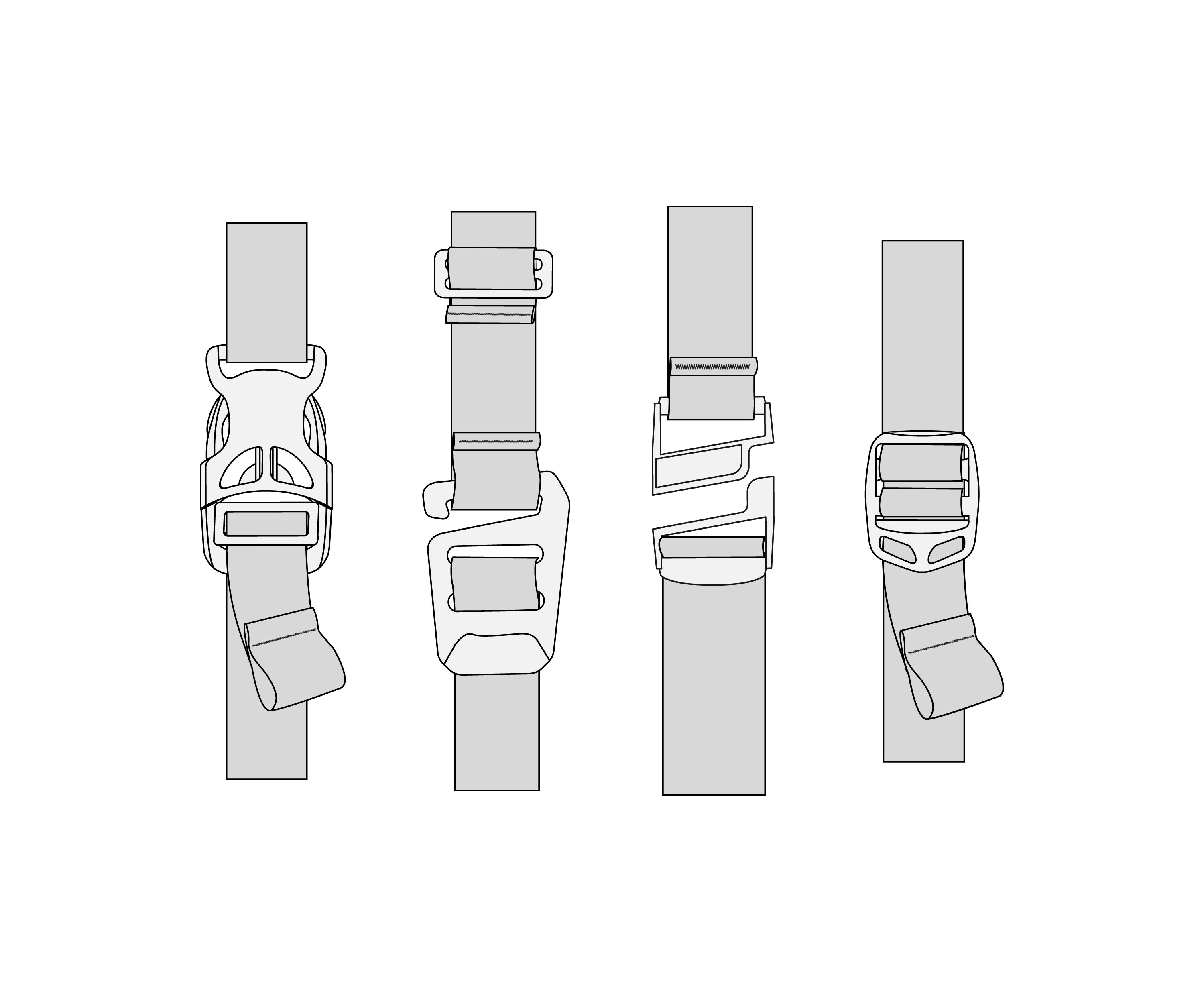Buckles and Trims Vector Set: Fashion Accessory Illustrations (AI, EPS ...
