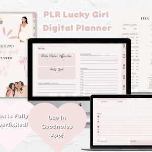 Digital Planner iPad Dated Planner, Monthly Weekly Daily, Goodnotes ...