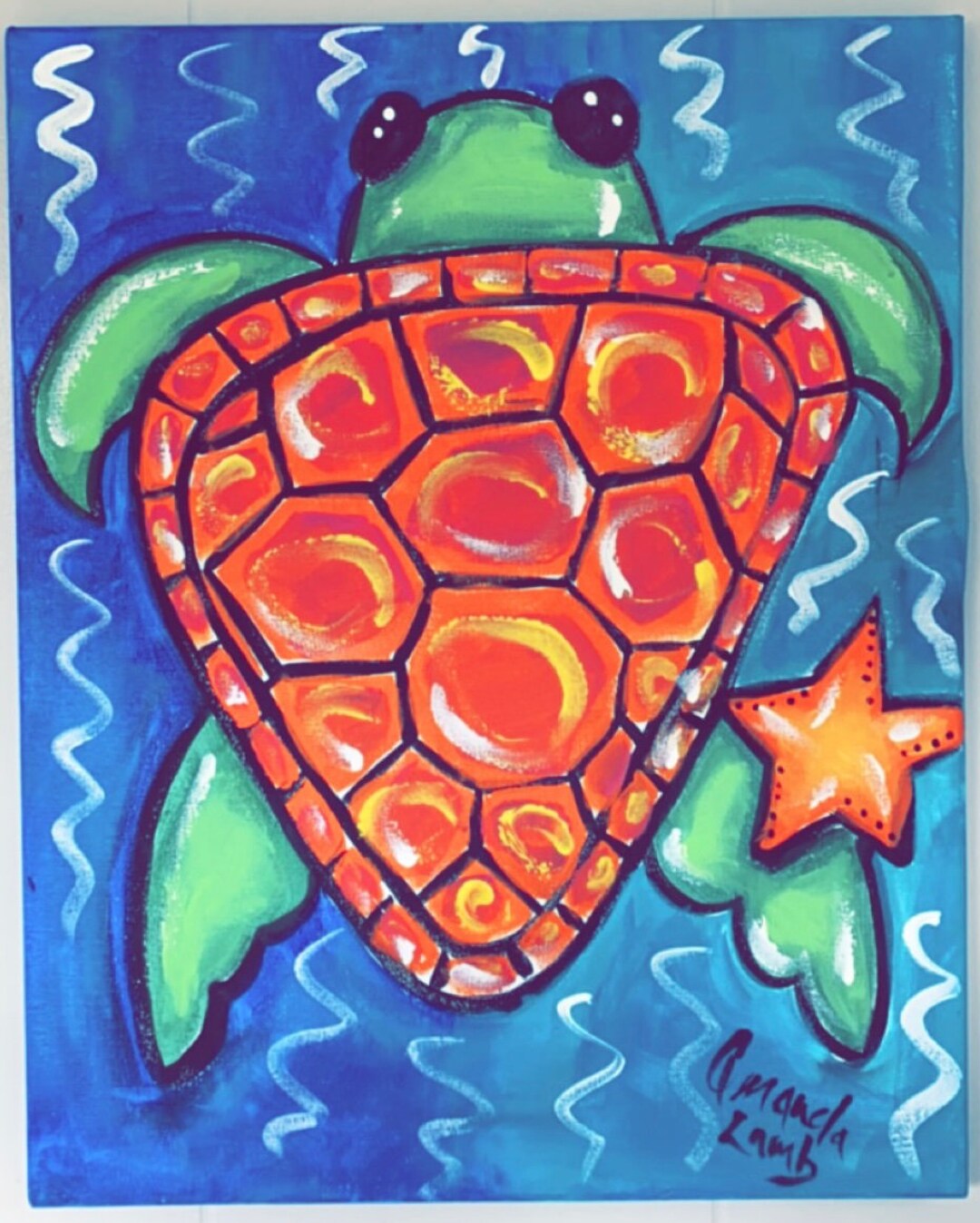 Sea Turtle Art - Etsy
