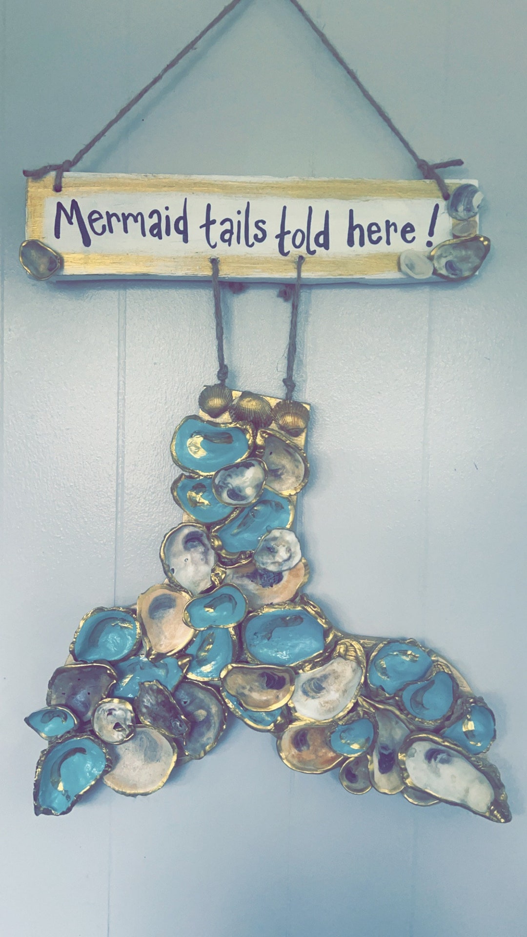 Oyster Shell Mermaid Tail - Etsy