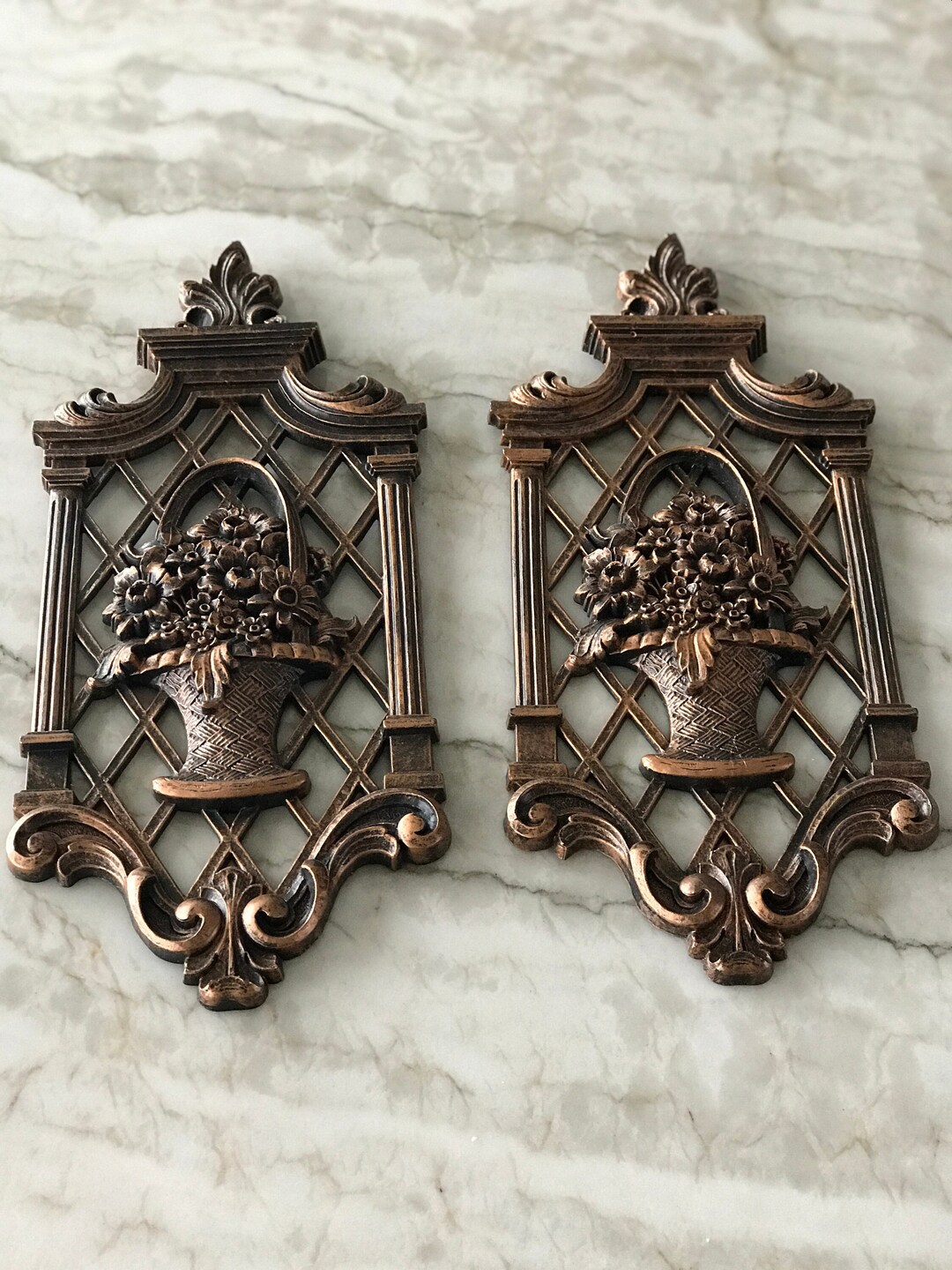 Vintage Ornate Wall Decor - Etsy