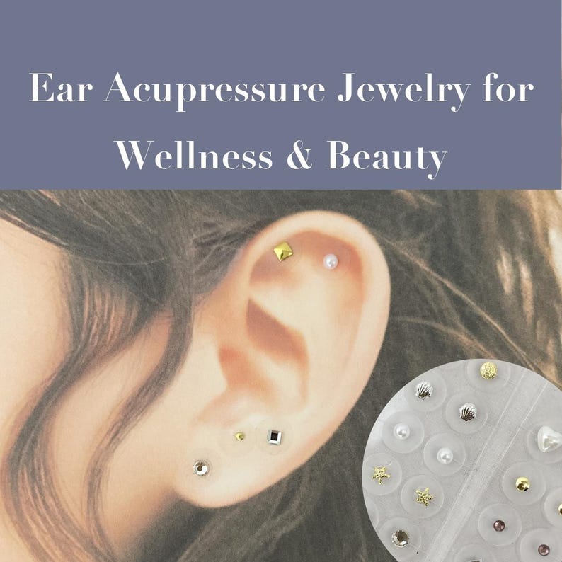 Kawaii Earacupressurejewelry,earseeds,ear Seeds,ear Seedgems ...