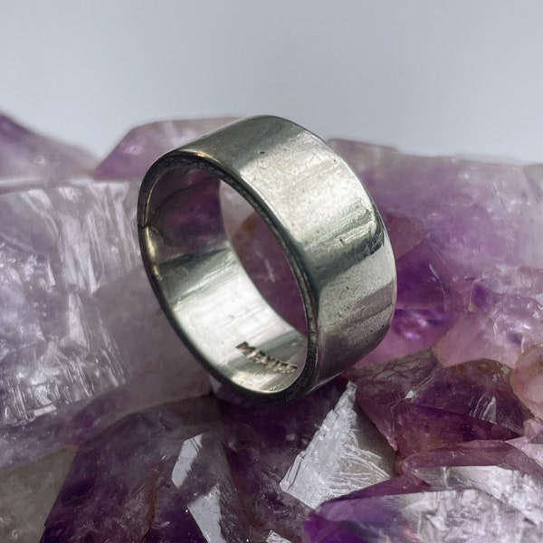 Taxco Silver Band - Etsy