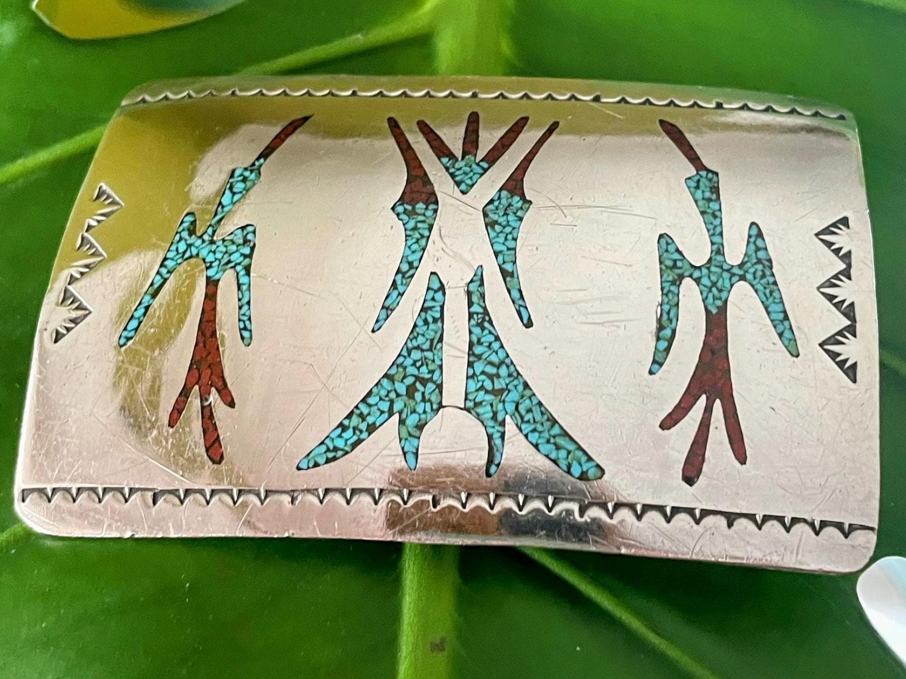 Vintage Navajo Peyote Bird Belt Buckle - Etsy