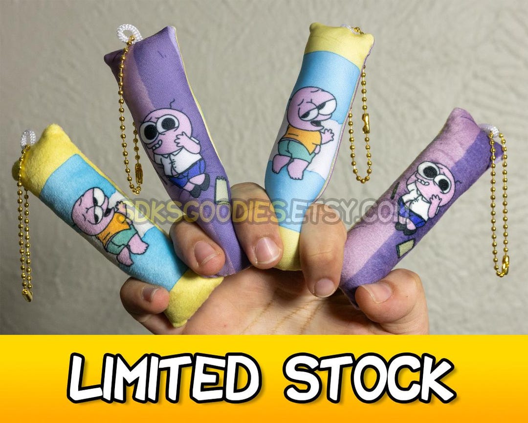 Pim Daki Keychain Smiling Friends LIMITED STOCK - Etsy