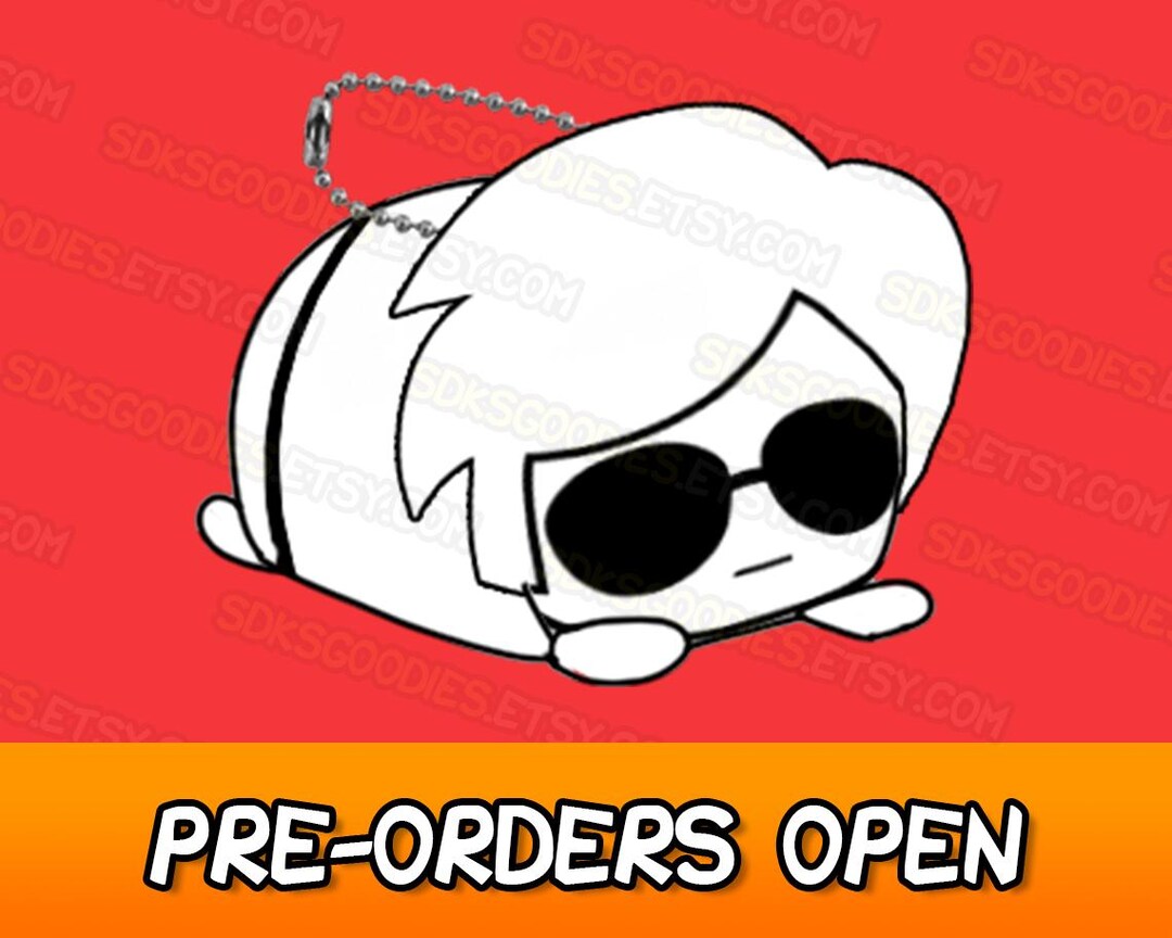 Pre-order Dave Strider Mochi Bean Plush Keychain Homestuck (HE SQUEAKS ...