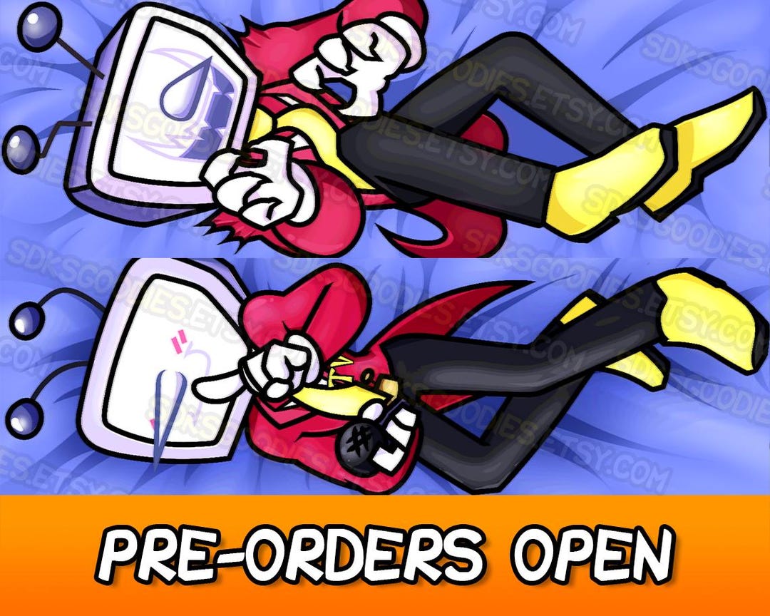PRE-ORDER Tenna Body Pillow Case Deltarune - Etsy Hong Kong