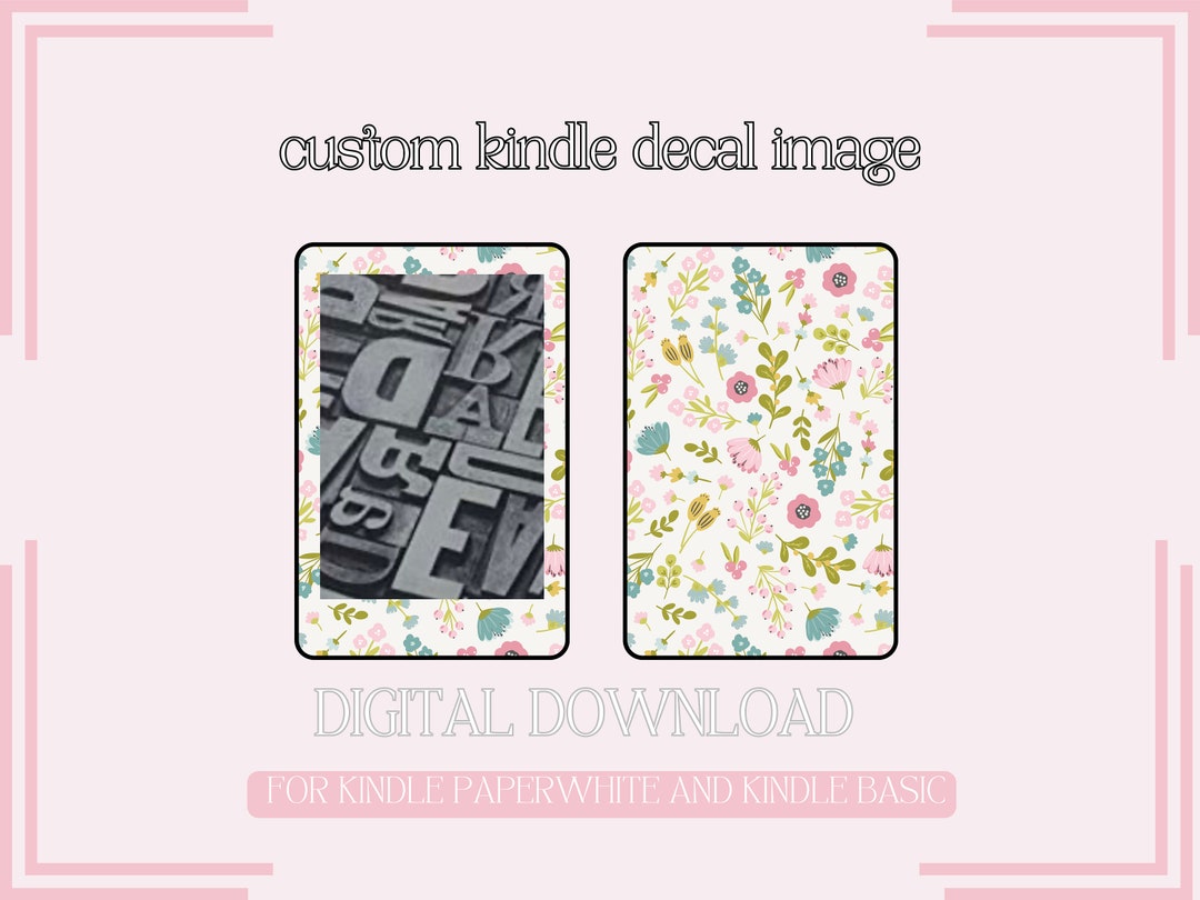 Kindle Decal Image DIGITAL DOWNLOAD JPEG Image to Be Uploaded to a ...