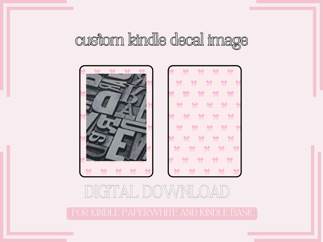 Kindle Decal Image DIGITAL DOWNLOAD JPEG Image to Be Uploaded to a ...