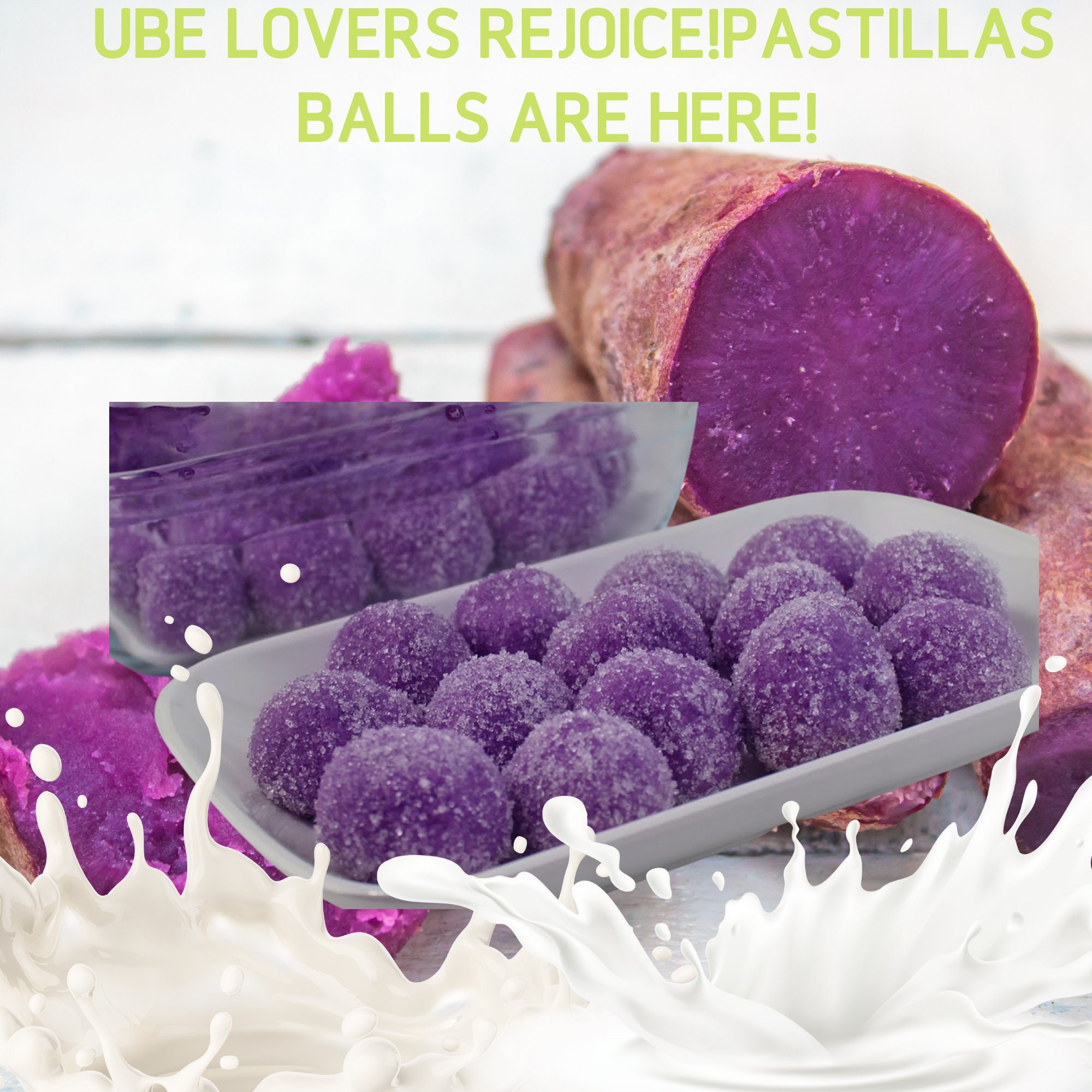 Heavenly Ube Bliss: Filipino Ube Flavor Pastillas - Authentic Delicacy ...