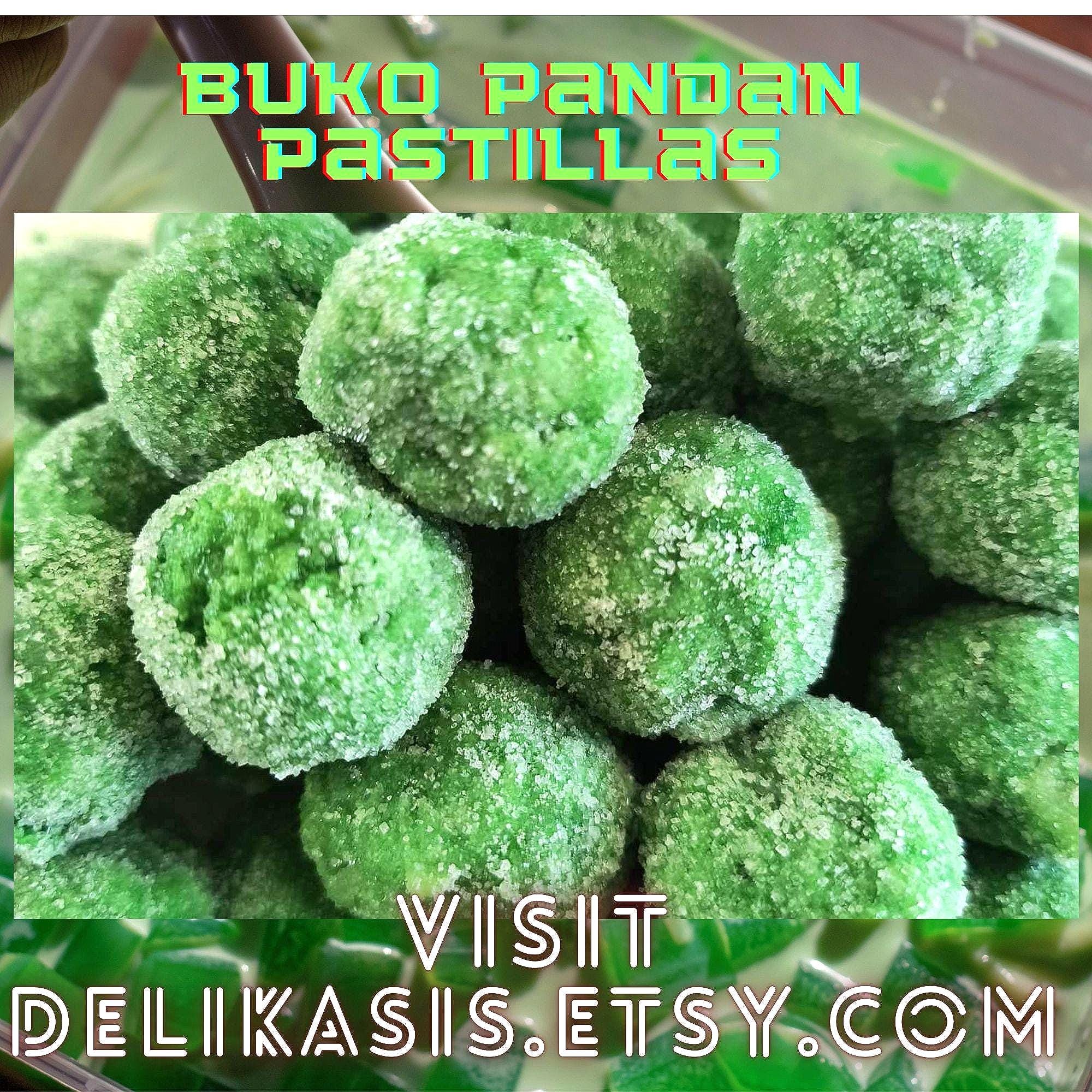 Creamy Buko Pandan Pastillas: Pandan-infused Coconut Treat - Etsy