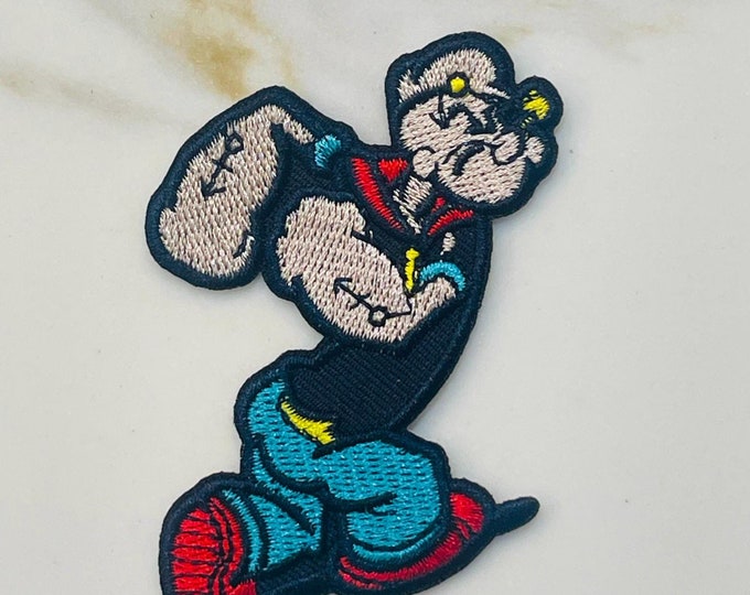 Popeye Iron on Patch, Olive Oyl Patches, Popeye Patches Iron on ...
