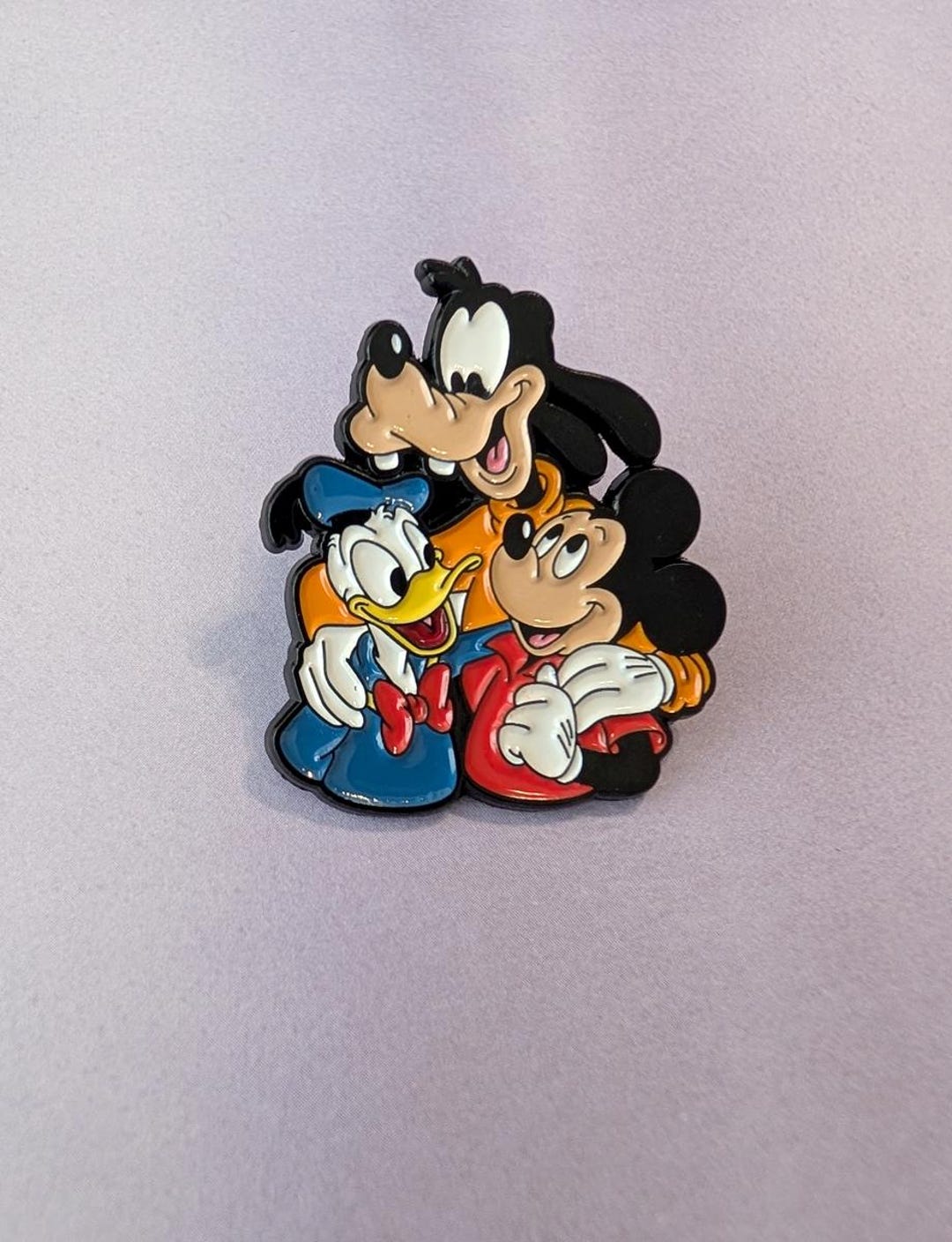 Goofy and Friends 1.25" Tall Metal Enamel Pin - Etsy