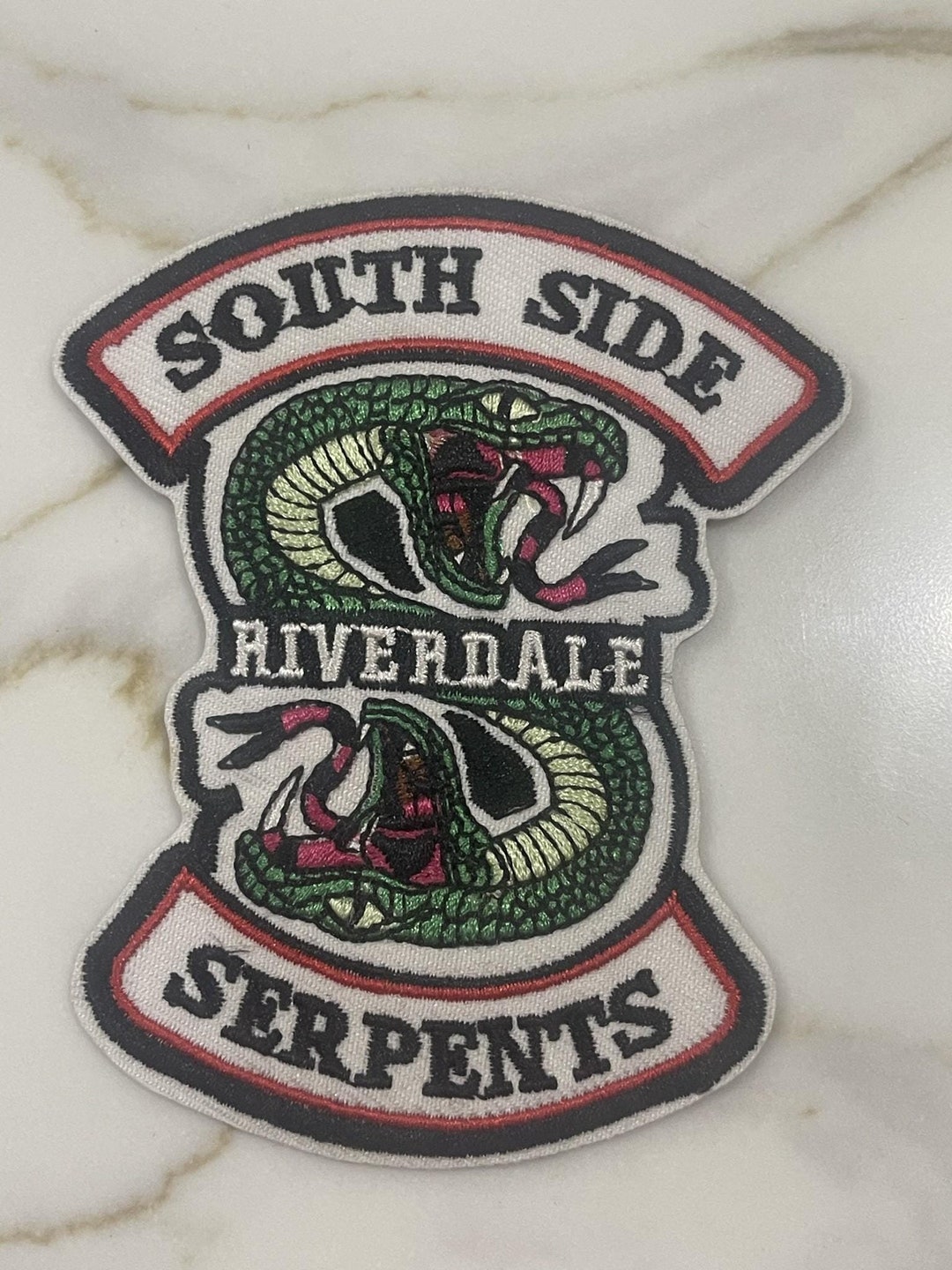 South Side Serpents 4" Tall Embroidered Patch - Etsy