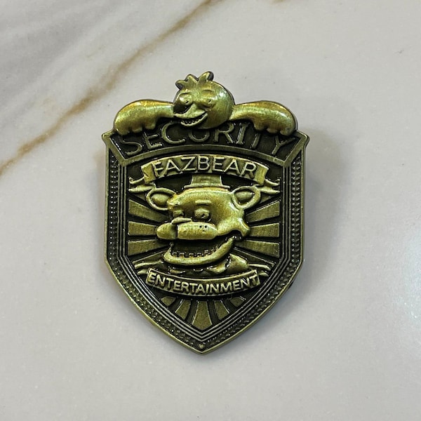 Five Nights at Freddys Security Badge - Etsy