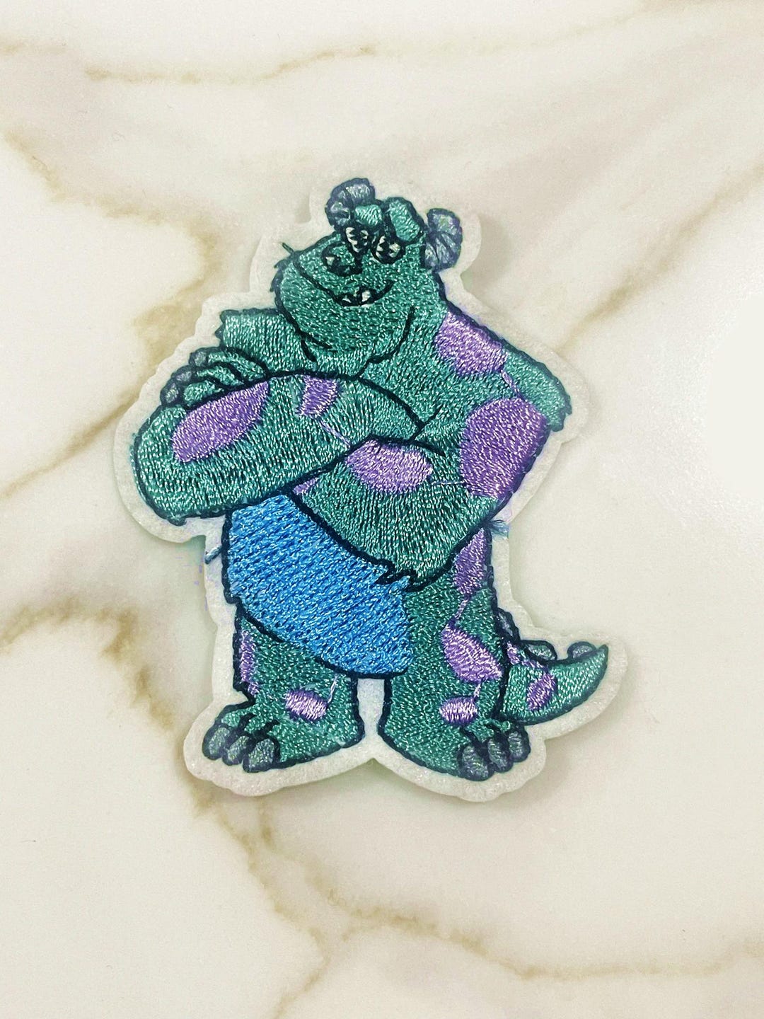 Monsters Inc. Sully Full Figure Character 2.75" Tall Embroidered Patch ...