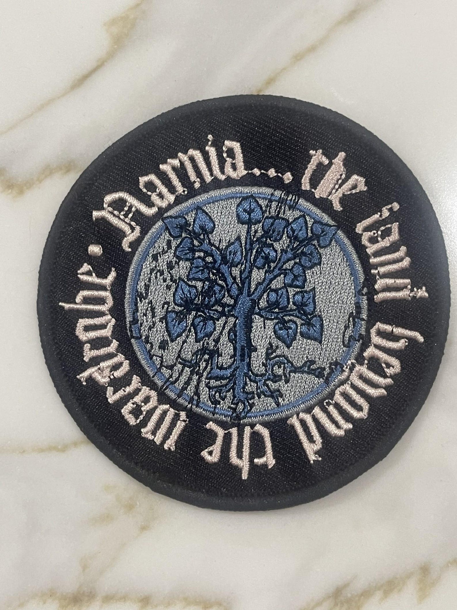 Chronicles of Narnia Tree Logo 3.25" Tall Embroidered Patch - Etsy
