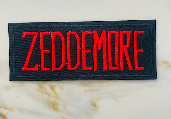 Ghostbusters Zeddemore Uniform Name Tag 5" Wide Embro… - Gem