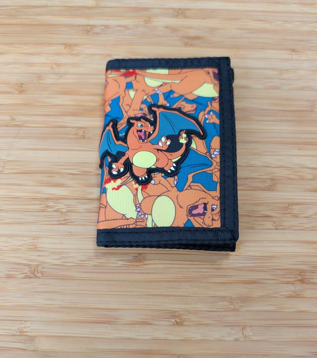 Charizard Sublimated Trifold Canvas Wallet - Etsy