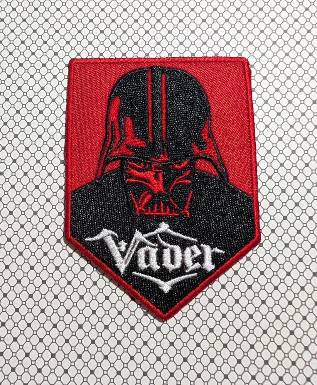 Darth Vader Sith Lord Banner 3.5" Tall Embroidered Iron-on/sew-on Patch ...