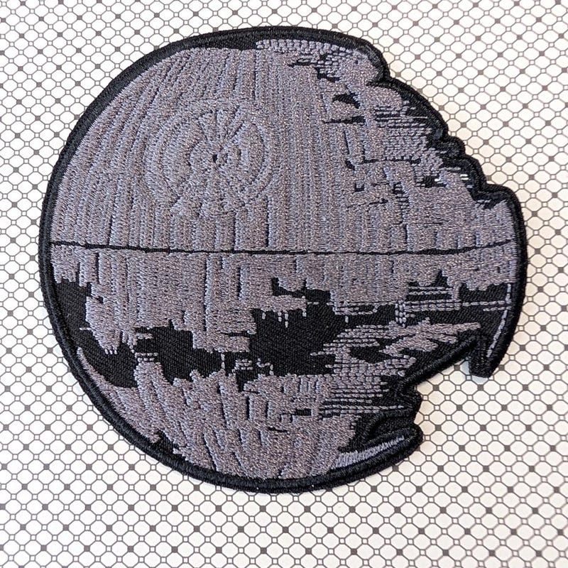 Death Star Iron on Patch - Etsy