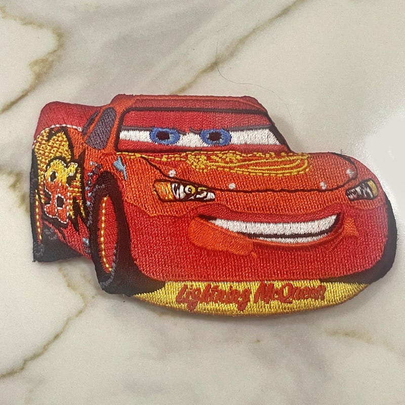 Lightning Mcqueen Name Patch - Etsy