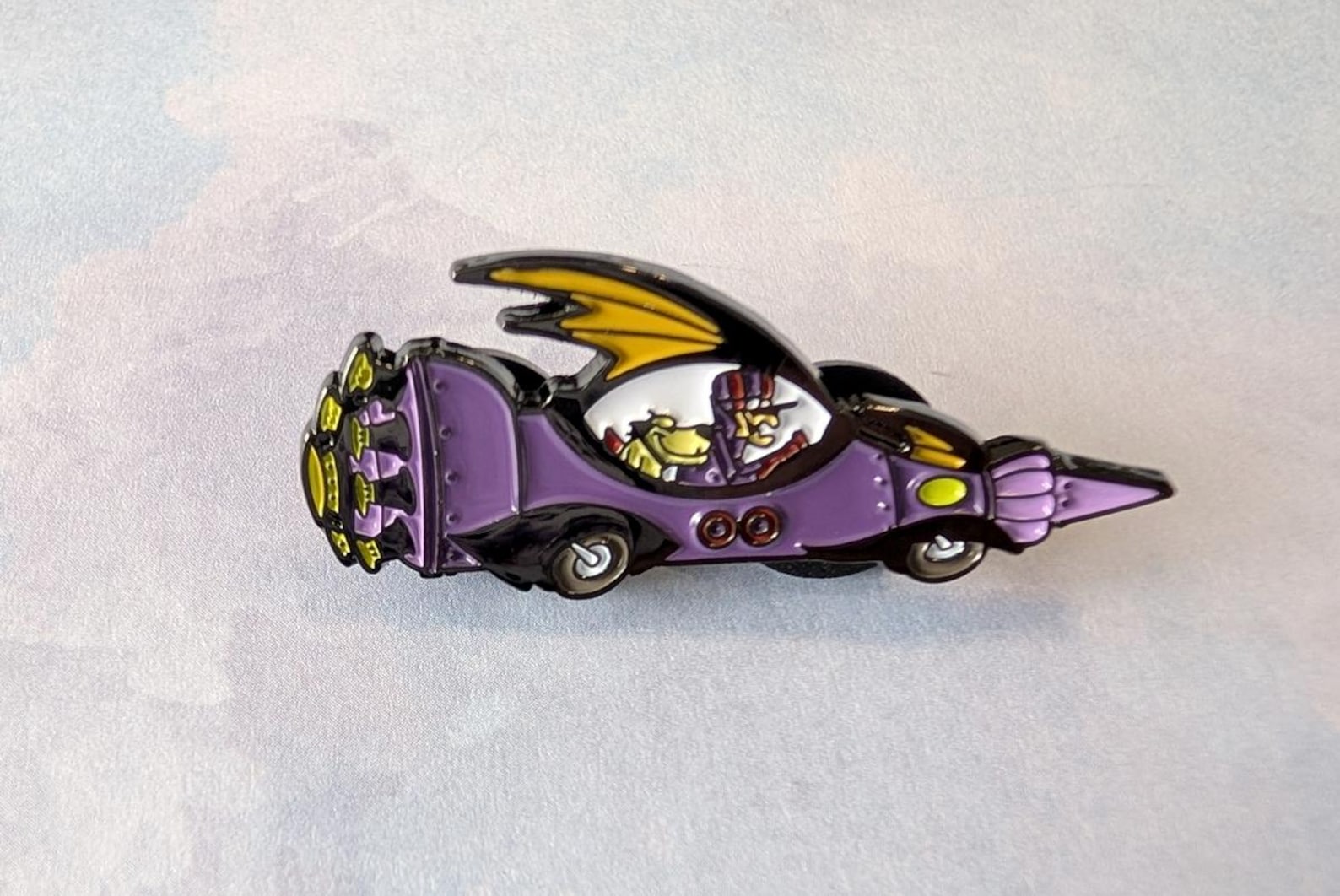 Wacky Races Mean Machine 1.7" Wide Metal Enamel Pin - Etsy