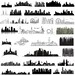 Cityscape SVG Bundle, Cityscape Vector, Cityscape Cut Files, City ...