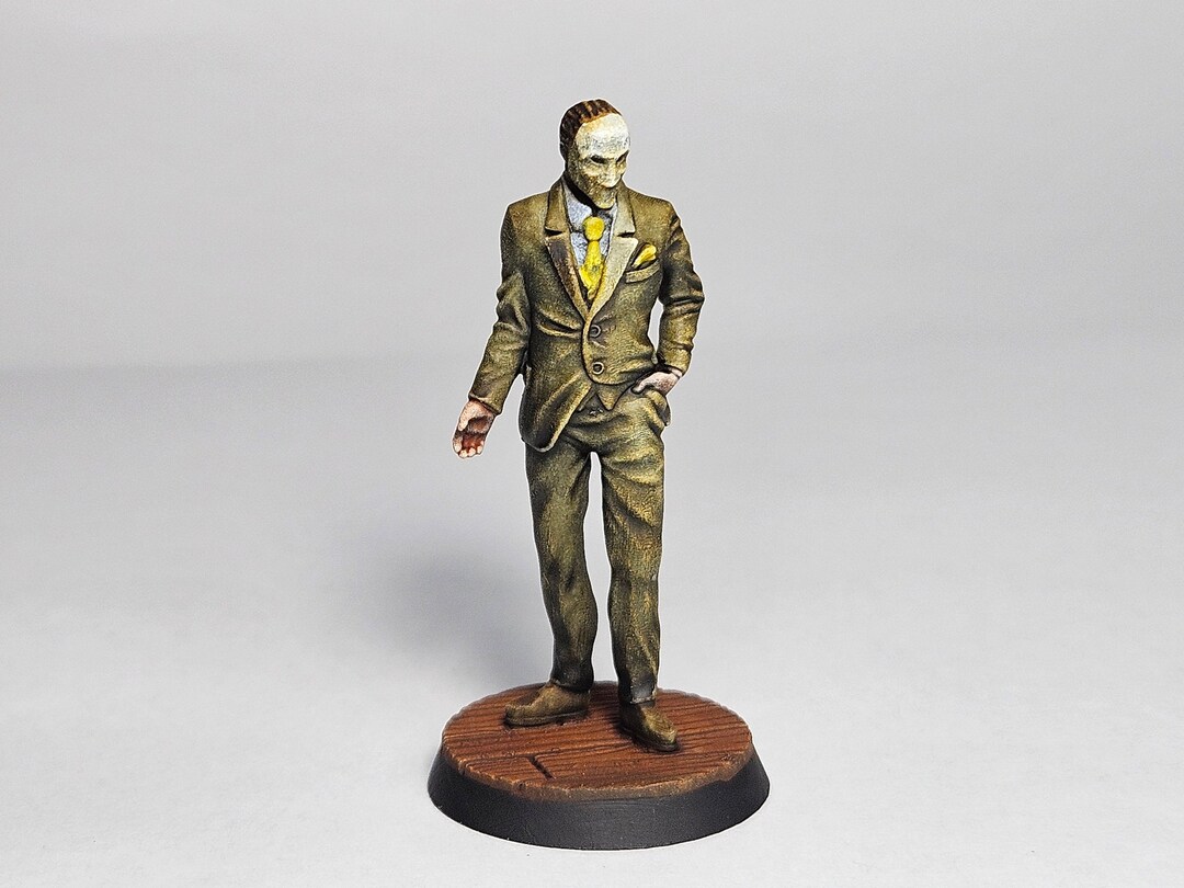 Arkham Horror LCG Compatible Enemy Miniature - the Pale Man - Path ...