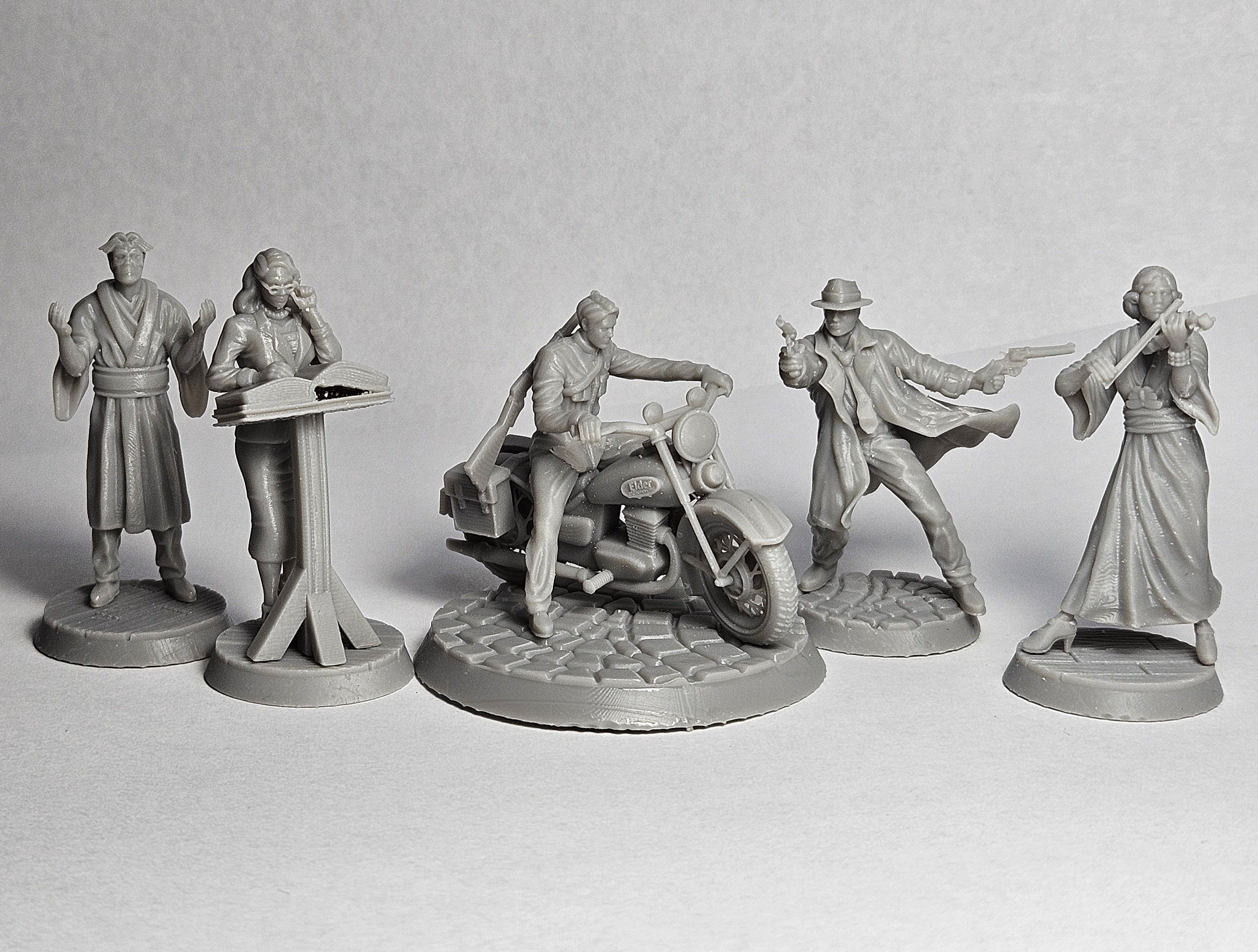 Arkham Horror LCG Compatible Investigator Miniatures - Dream Campaign Set of 5 - Etsy