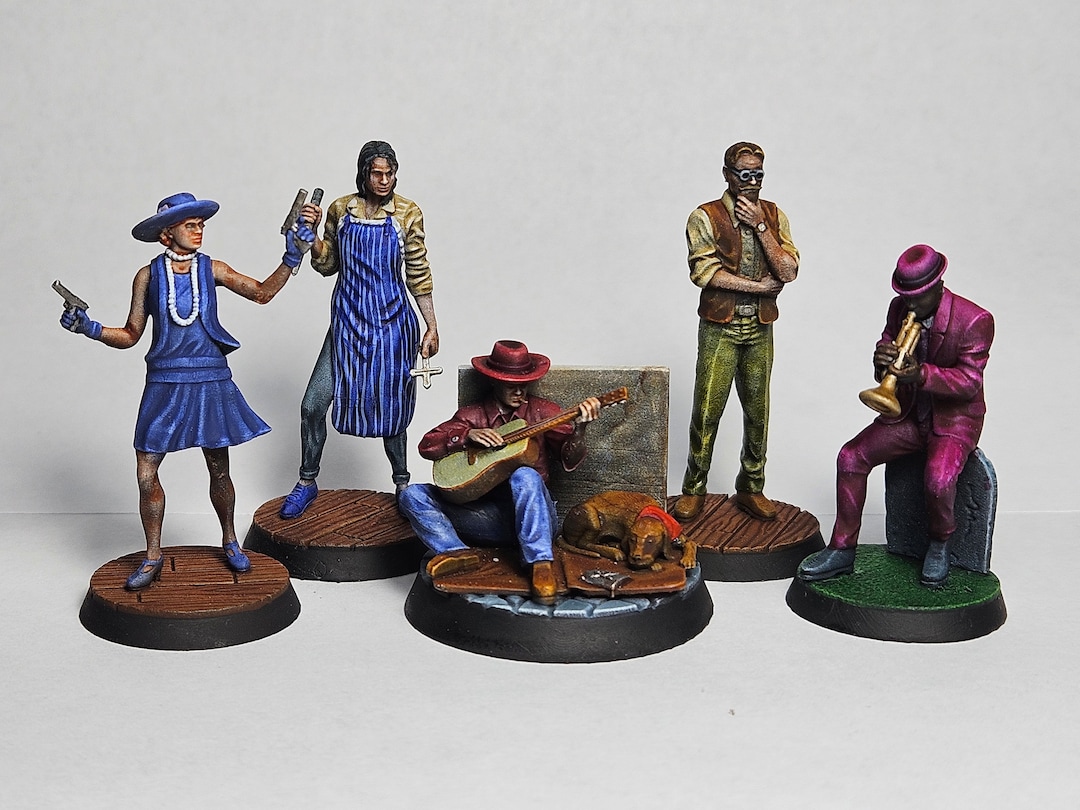 Arkham Horror LCG Compatible Investigator Miniatures - Legacy Campaign ...