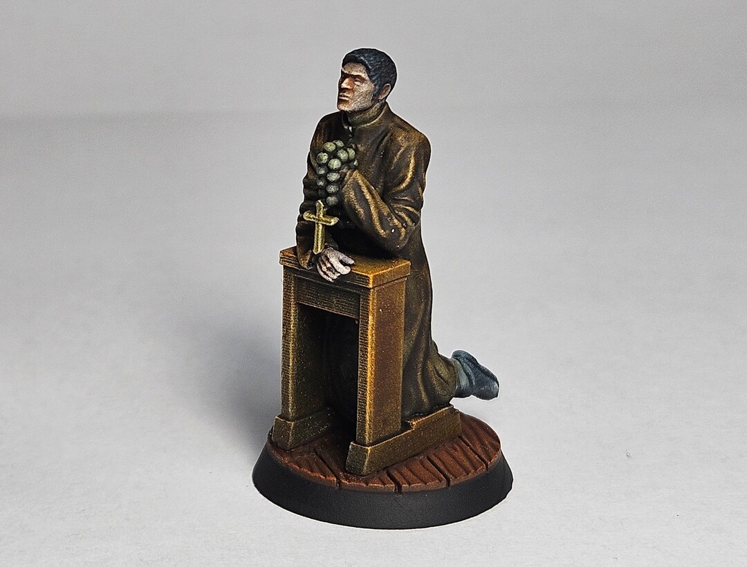 Arkham Horror LCG Compatible Investigator Miniature - the Priest ...