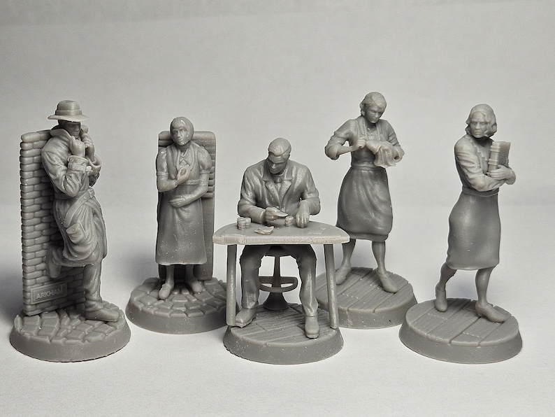 Arkham Horror LCG Compatible Investigator Miniatures - Core Campaign ...