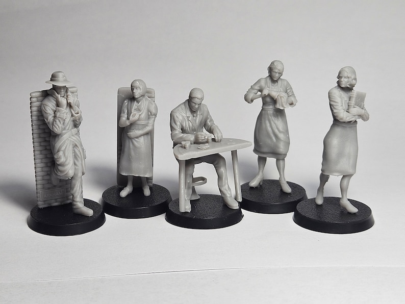 Arkham Horror LCG Compatible Investigator Miniatures - Core Campaign ...