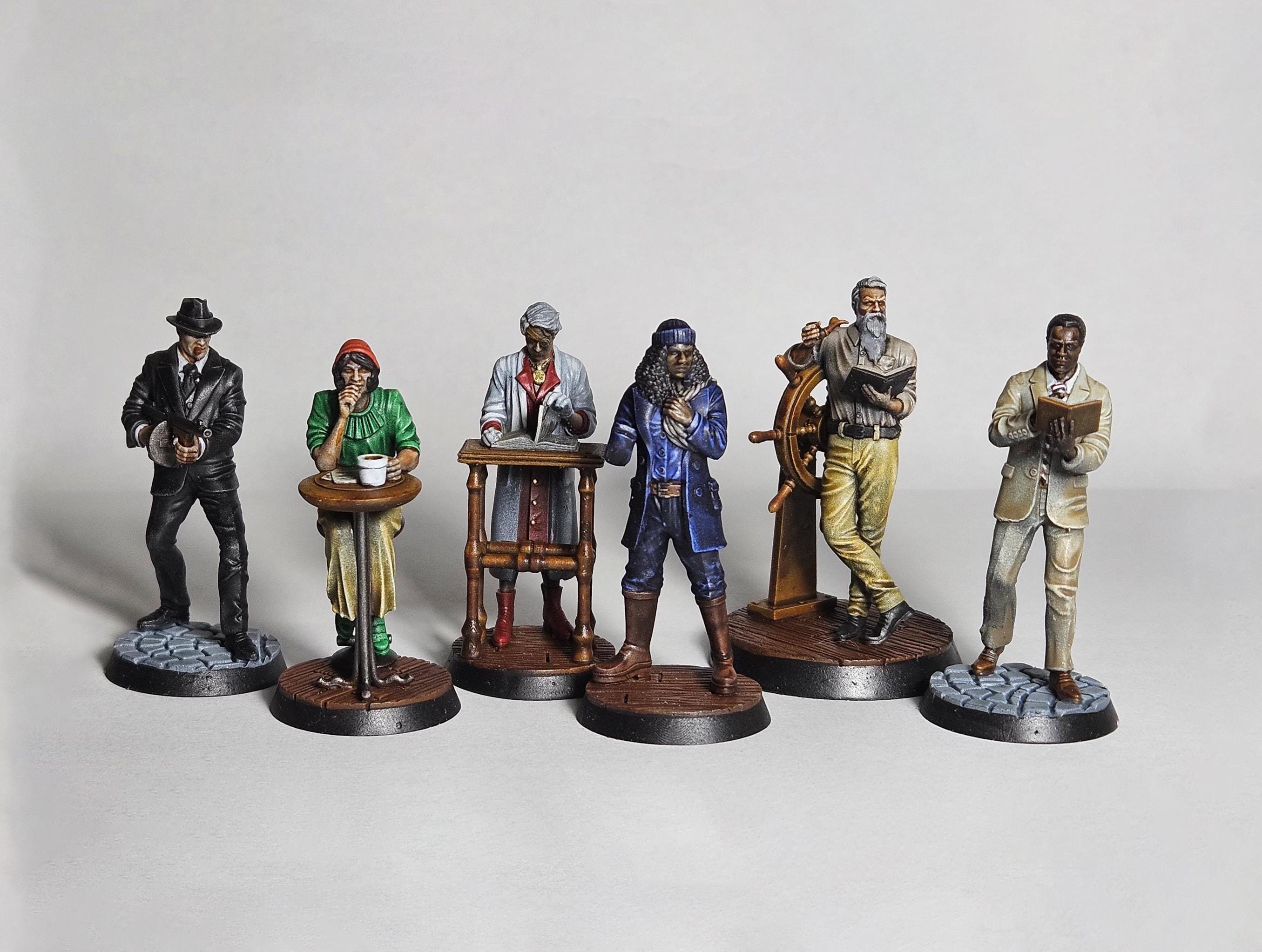 Arkham Horror LCG Compatible Investigator Miniatures - Underwater ...