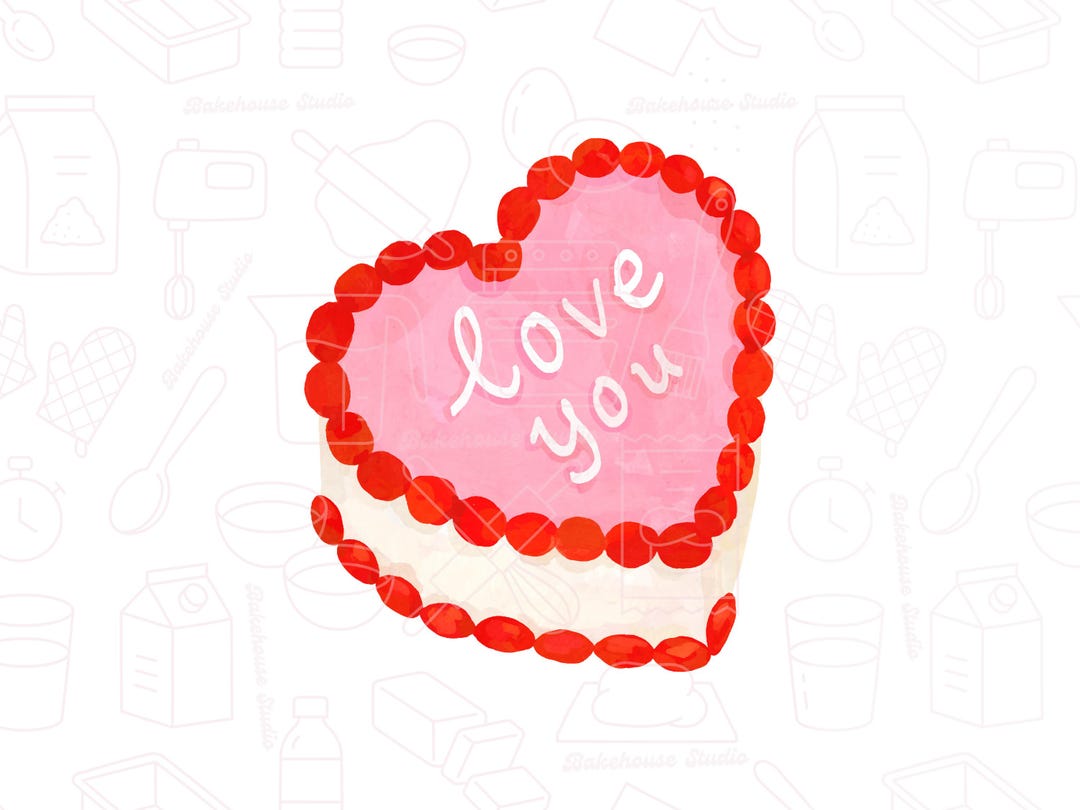 STL Heart Cake | Digital Cookie Cutter | Birthday Valentines | Lambeth ...