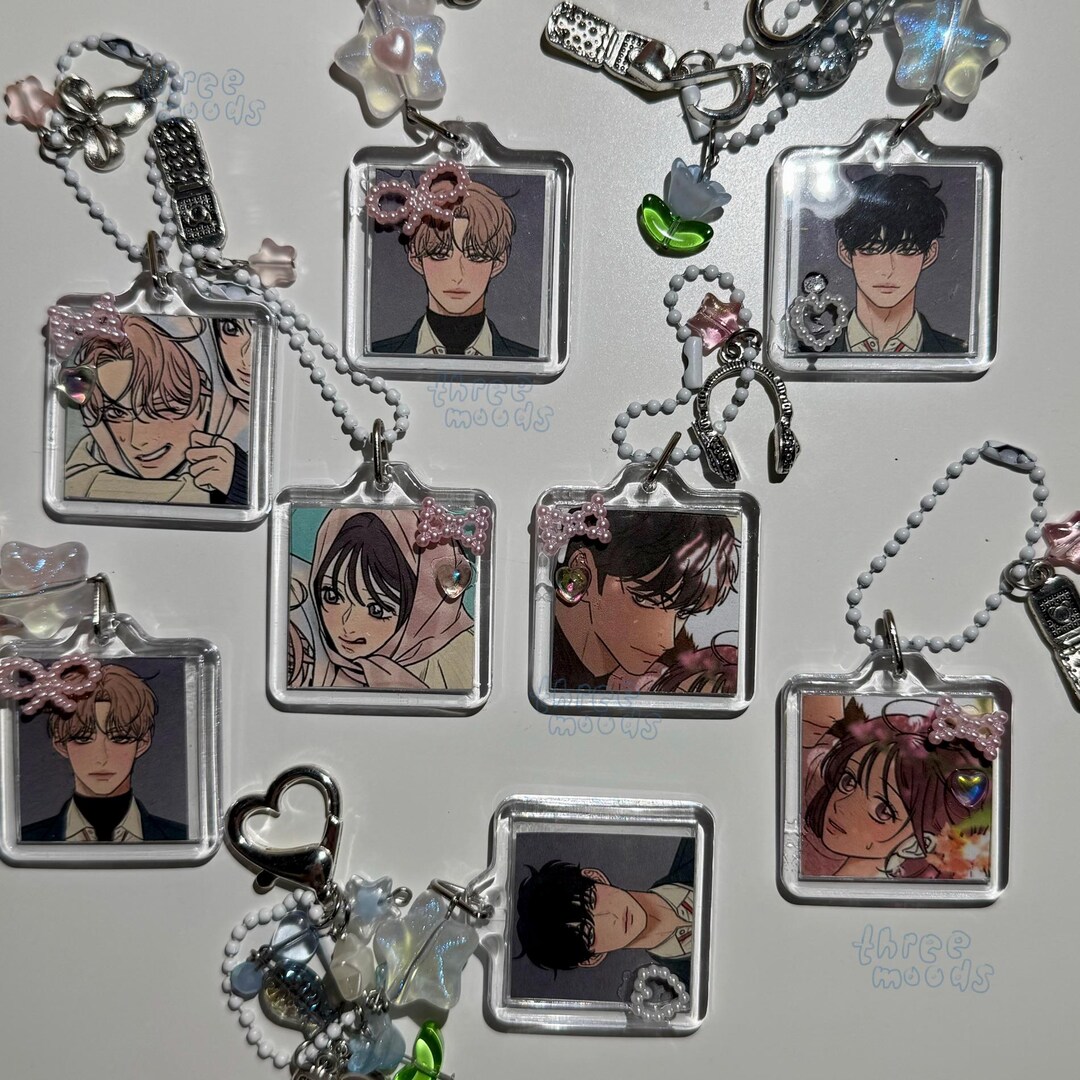 Pure Love Operations Manhwa Keychains - Etsy
