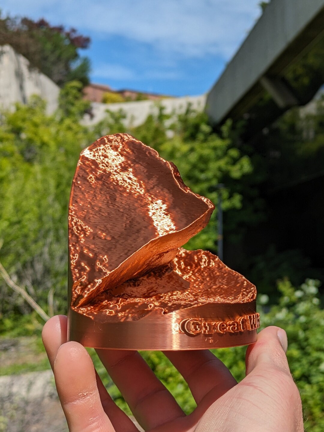 Great White Boulder 3D Print - Etsy