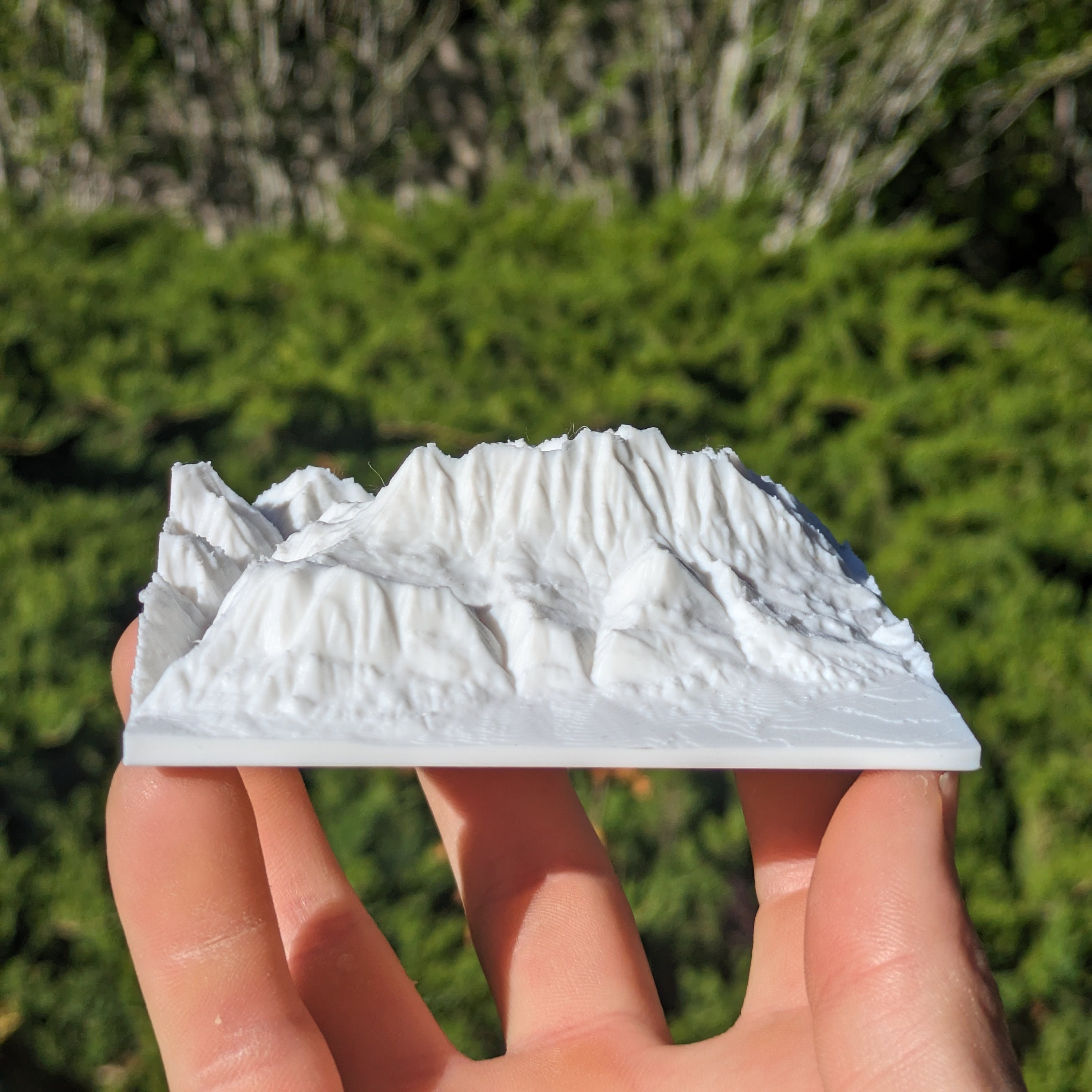 Mt. Timpanogos Miniature Mountain Model - Etsy