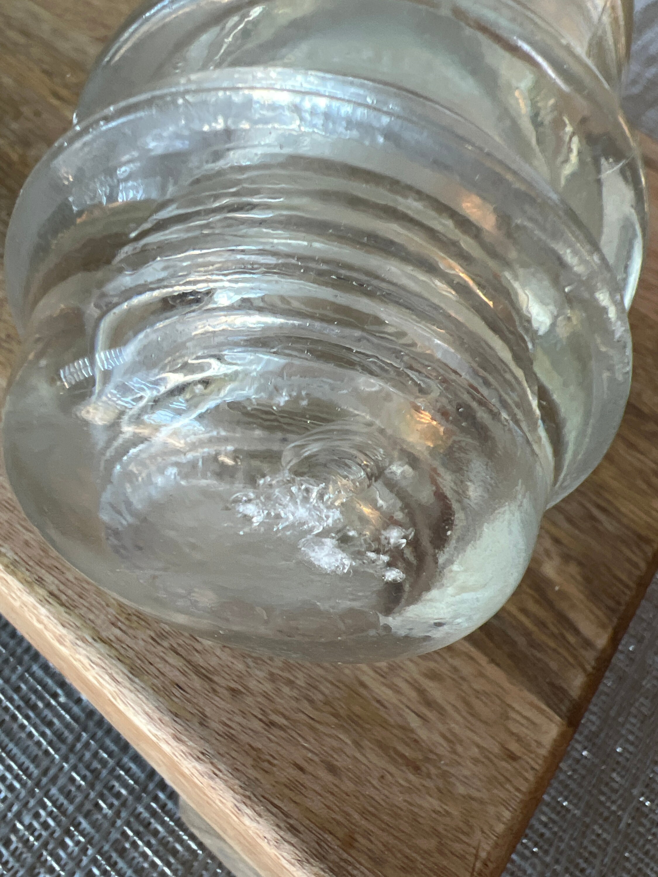 Glass Power Insulator Gift for Collectors Hemingray 17 Glass Insulator ...