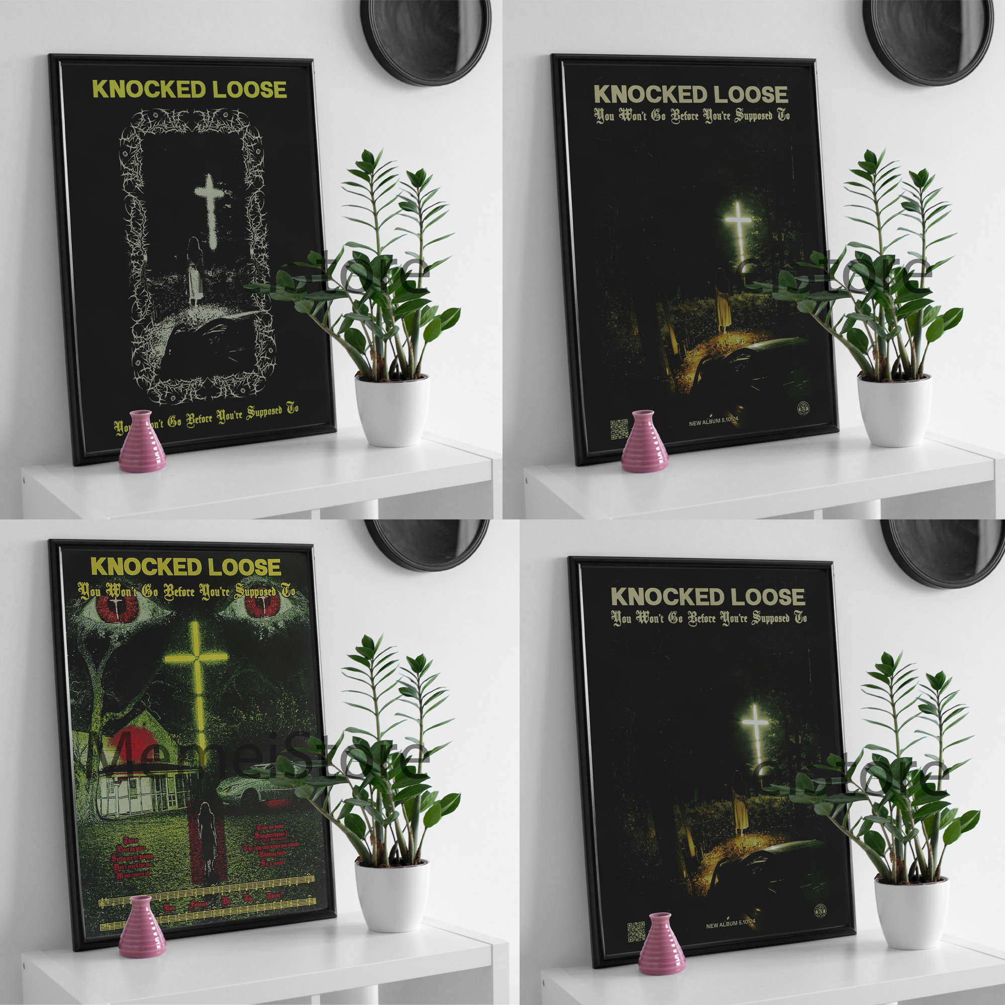 Knocked Loose Poster, Knocked Loose Wall Art, Knocked Loose Wall Decore ...
