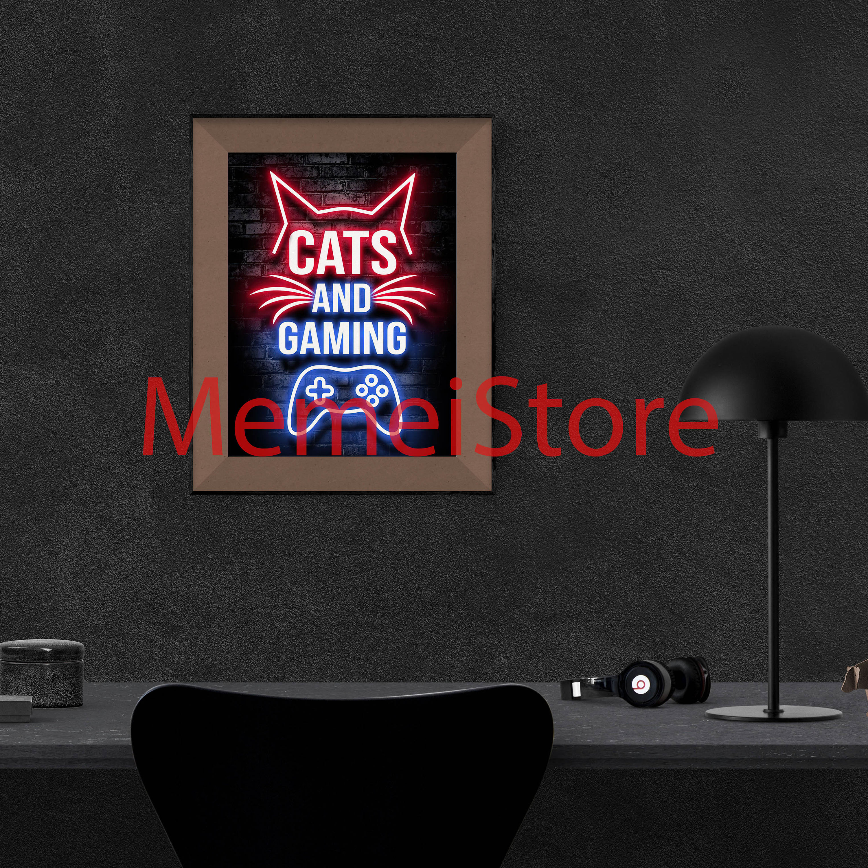 Printable Gamer Poster, Gaming Decor, Gaming Prints, Games Room Wall ...