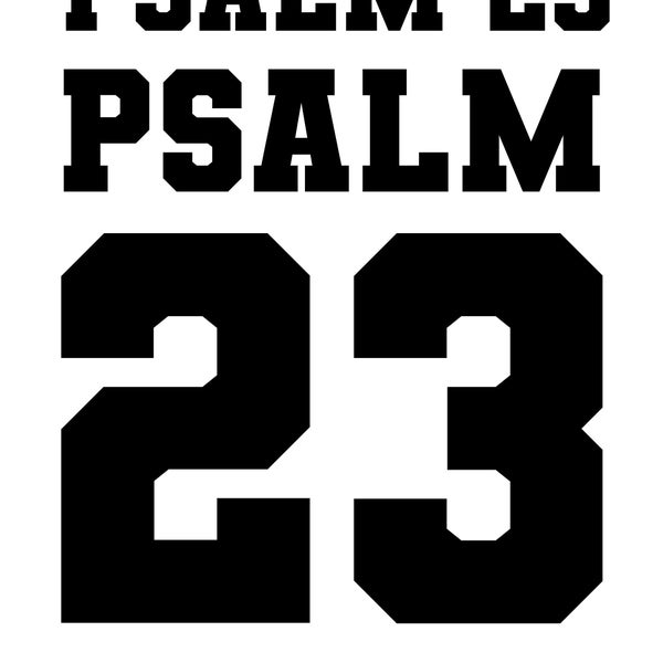 Psalm 23 Svg - Etsy