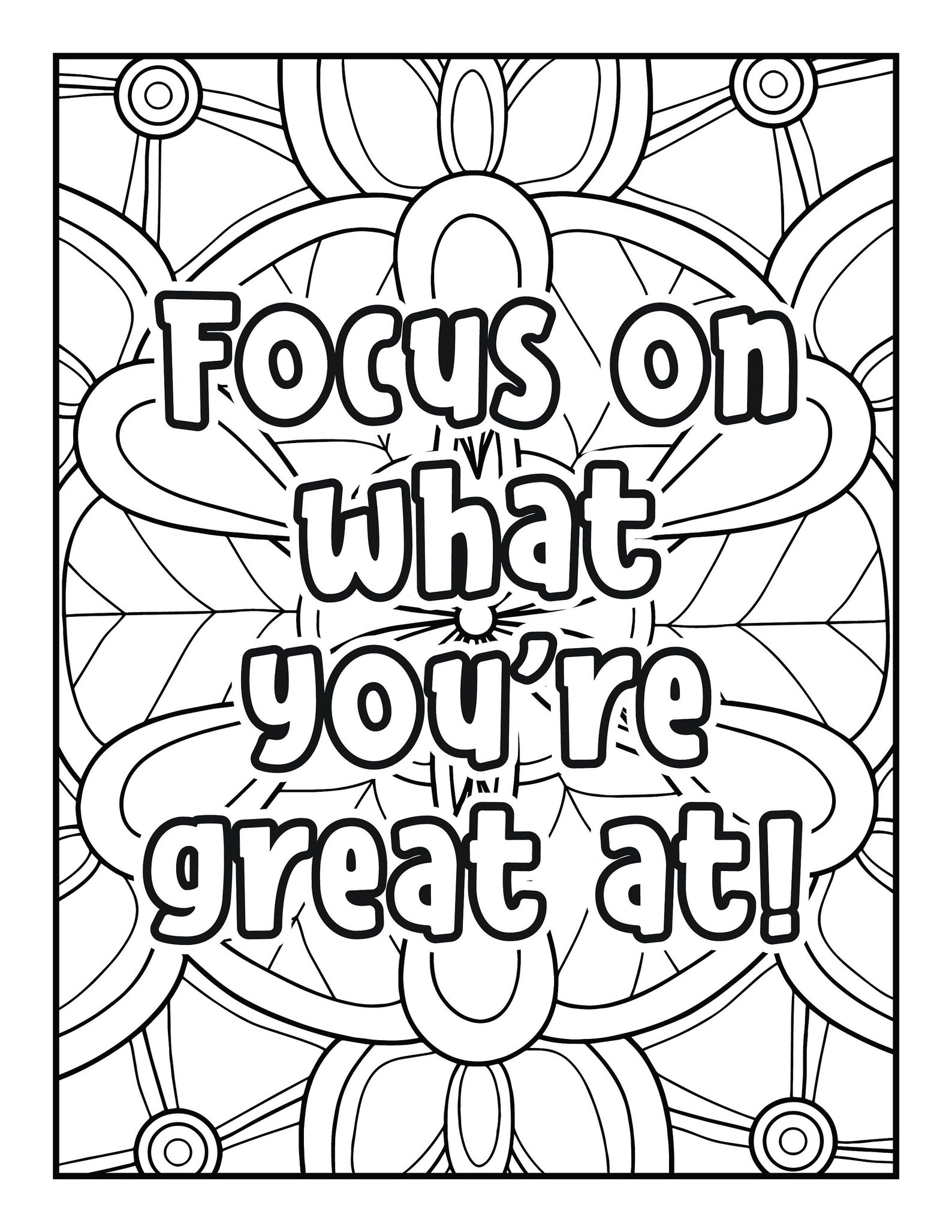 10 Coloring Pages for Children Coloring Book for Kids ADHD Coloring ...
