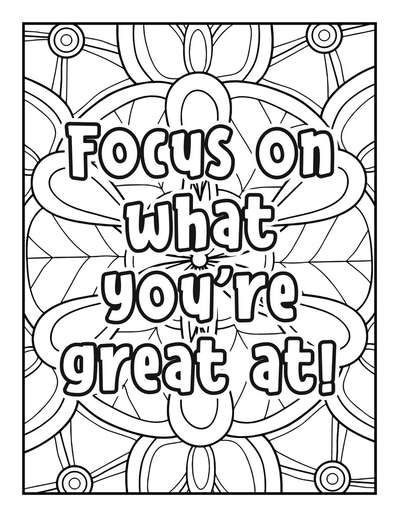 10 Coloring Pages for Children Coloring Book for Kids ADHD Coloring ...