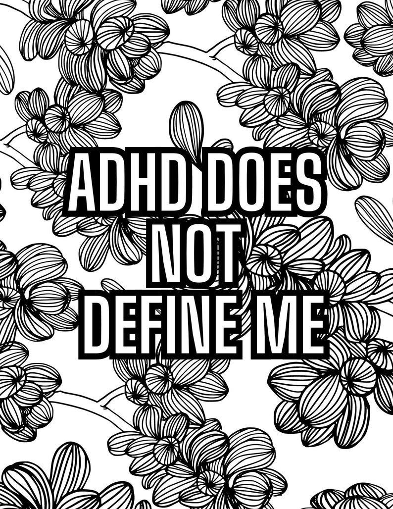 22 Coloring Pages for Adults Coloring Book for ADHD Adults Coloring ...