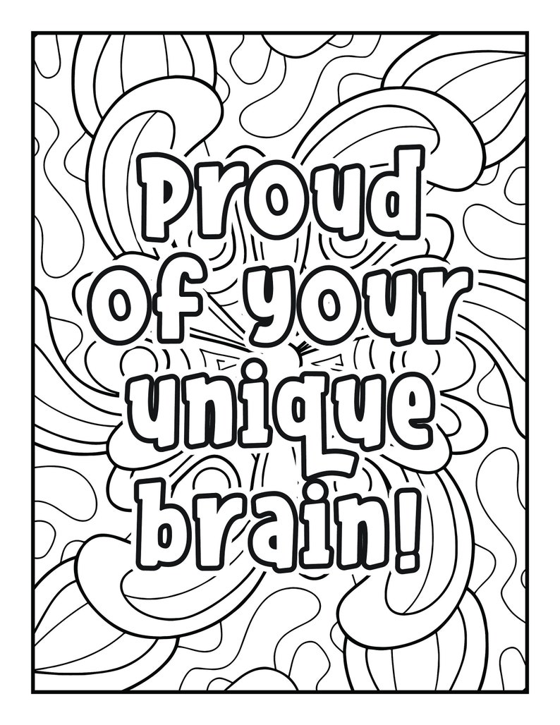 10 Coloring Pages for Children Coloring Book for Kids ADHD Coloring ...