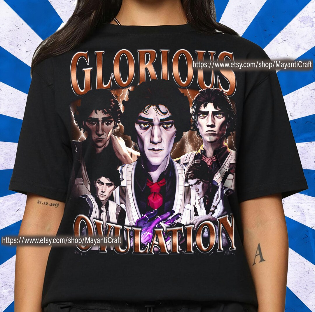 Retro 90S Glorious Ovulation Viktor Arcane Vintage T-shirt, Gift for Woman and Man Unisex Tshirt ...