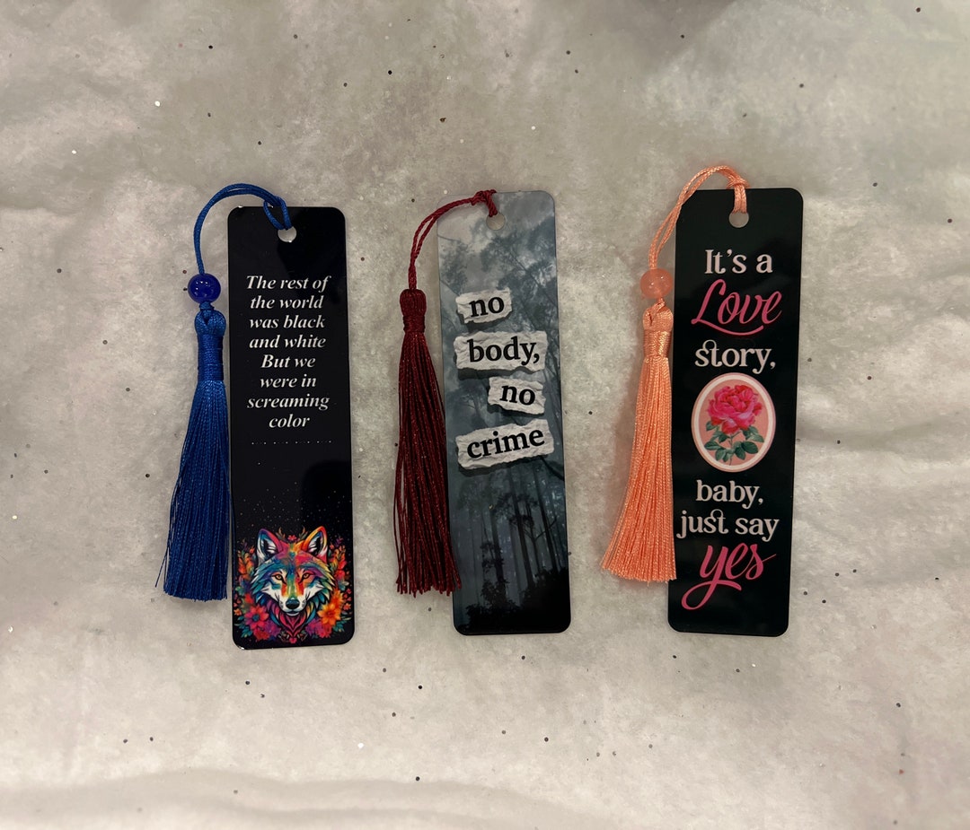 Taylor Swift Inspired Bookmarks - Etsy